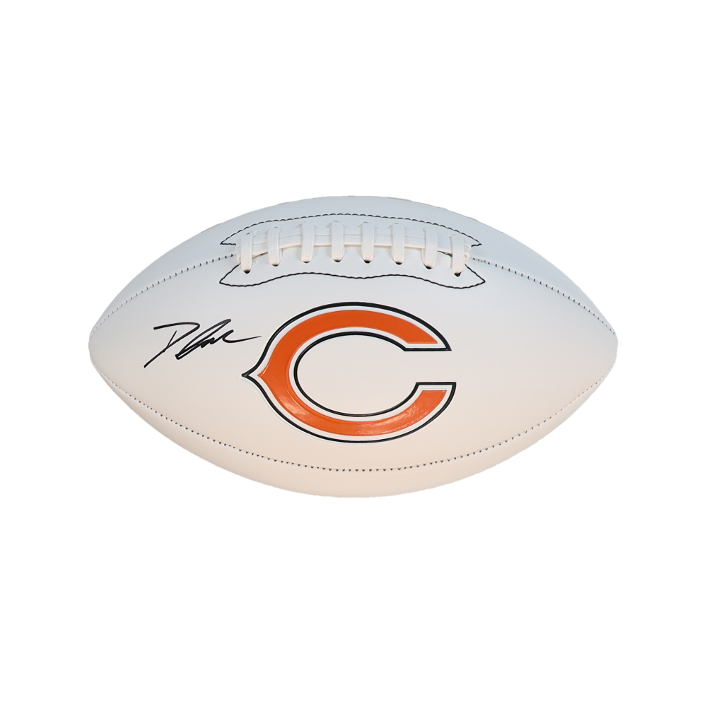 D'Andre Swift Signed Bears Logo Football (Schwartz) | Pristine Auction