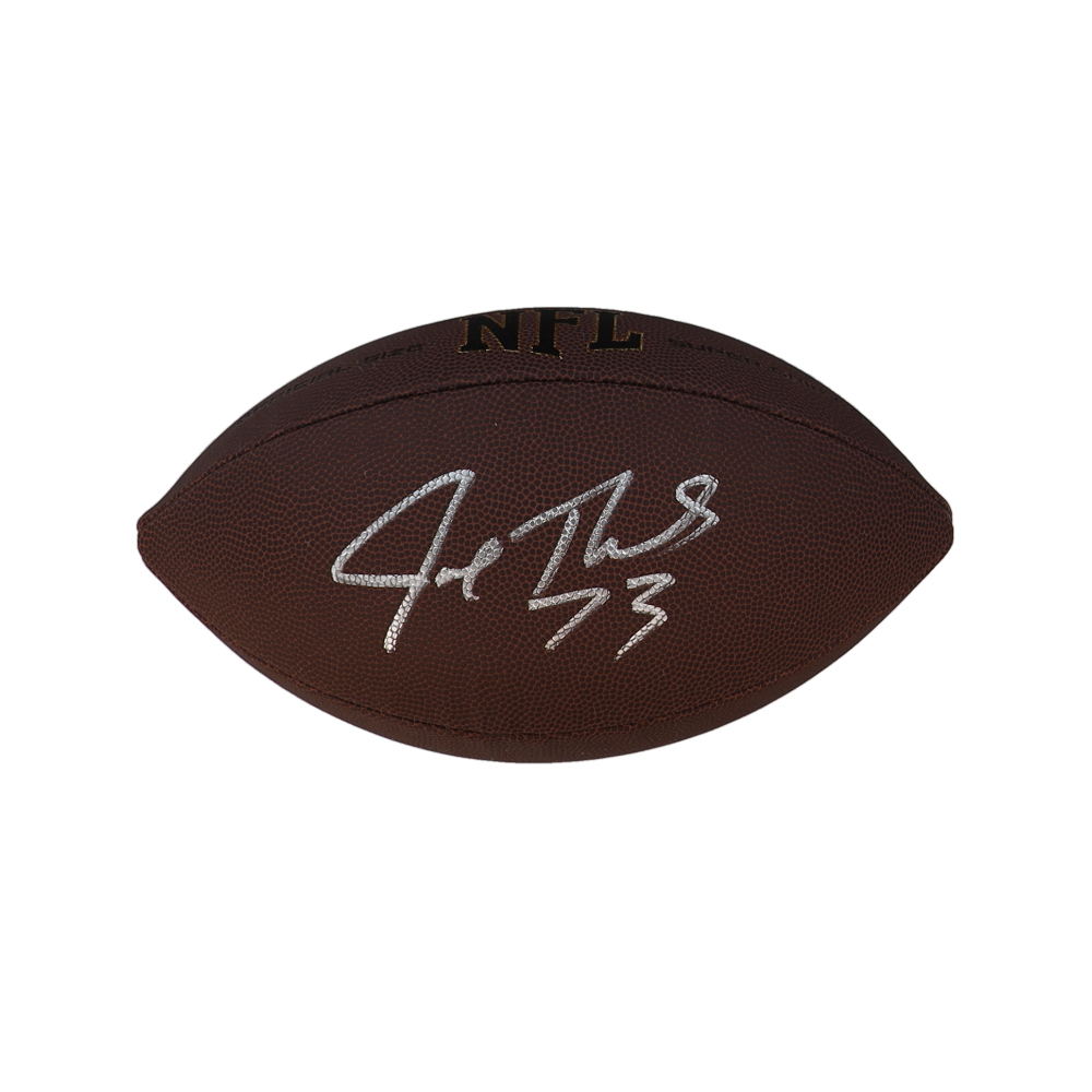 Joe Thomas Signed NFL Football (Schwartz) | Pristine Auction