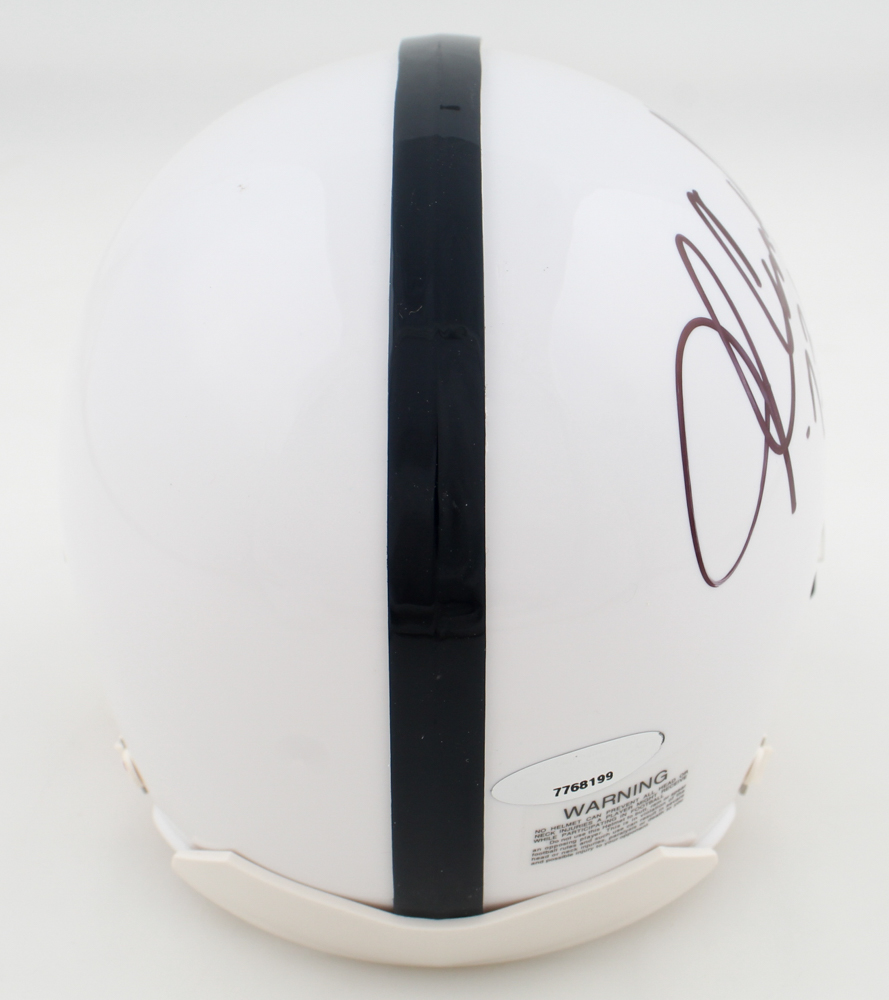 John Cappelletti Signed Penn State Nittany Lions Mini Helmet Inscribed ...