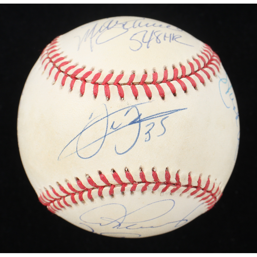 500 Home Run Club Members OAL Baseball Signed By (11) With Willie Mays ...