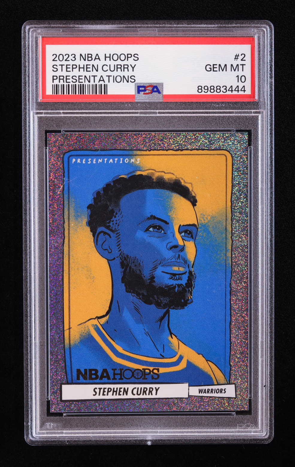 Stephen Curry 2023-24 Hoops Presentations #2 (PSA 10) | Pristine Auction