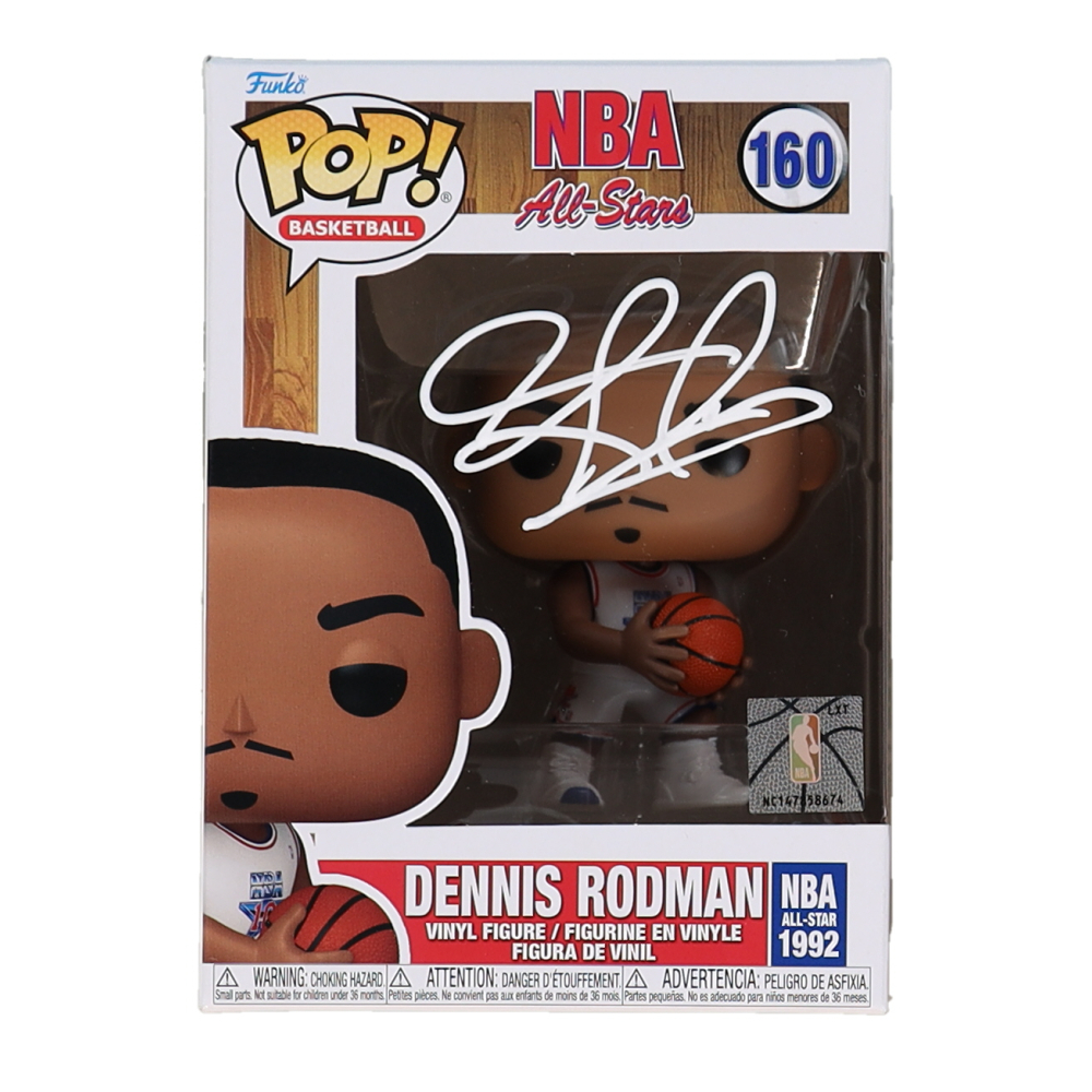 Dennis Rodman Signed "NBA All-Stars" Dennis Rodman 1992 NBA All-Star ...