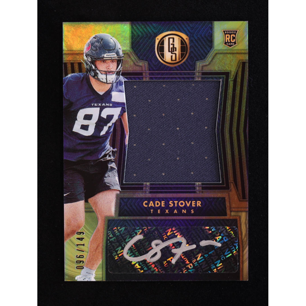 Cade Stover 2024 Panini Gold Standard #269 JSY AU RC #096/149 ...