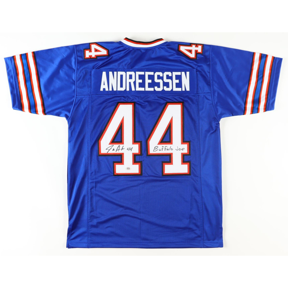 Joe Andreessen Signed Jersey Inscribed "Buffalo Joe" (PSA) | Pristine ...