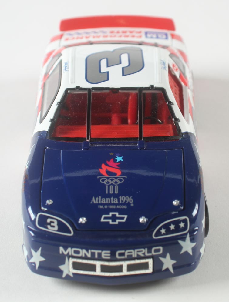 Dale Earnhardt LE 1996 Atlanta Olympics #3 Commemorative Monte Carlo ...