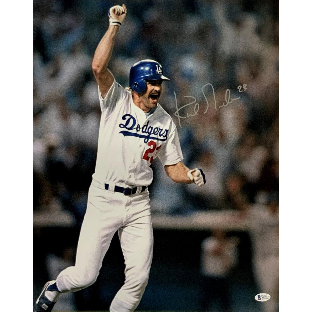 Kirk Gibson Signed Dodgers 16x20 Photo (Beckett) | Pristine Auction