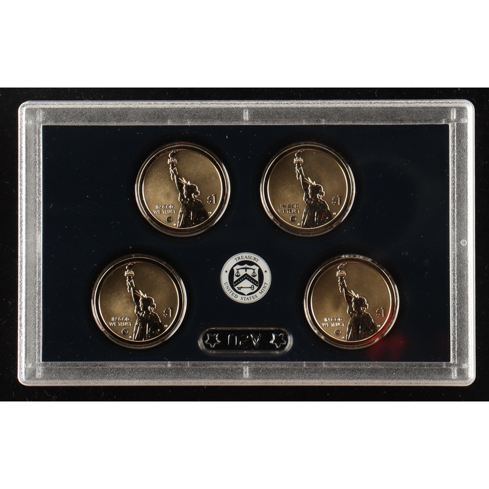 2021 $1 U.S. Mint American Innovation Coin Reverse Proof Set With (4 ...