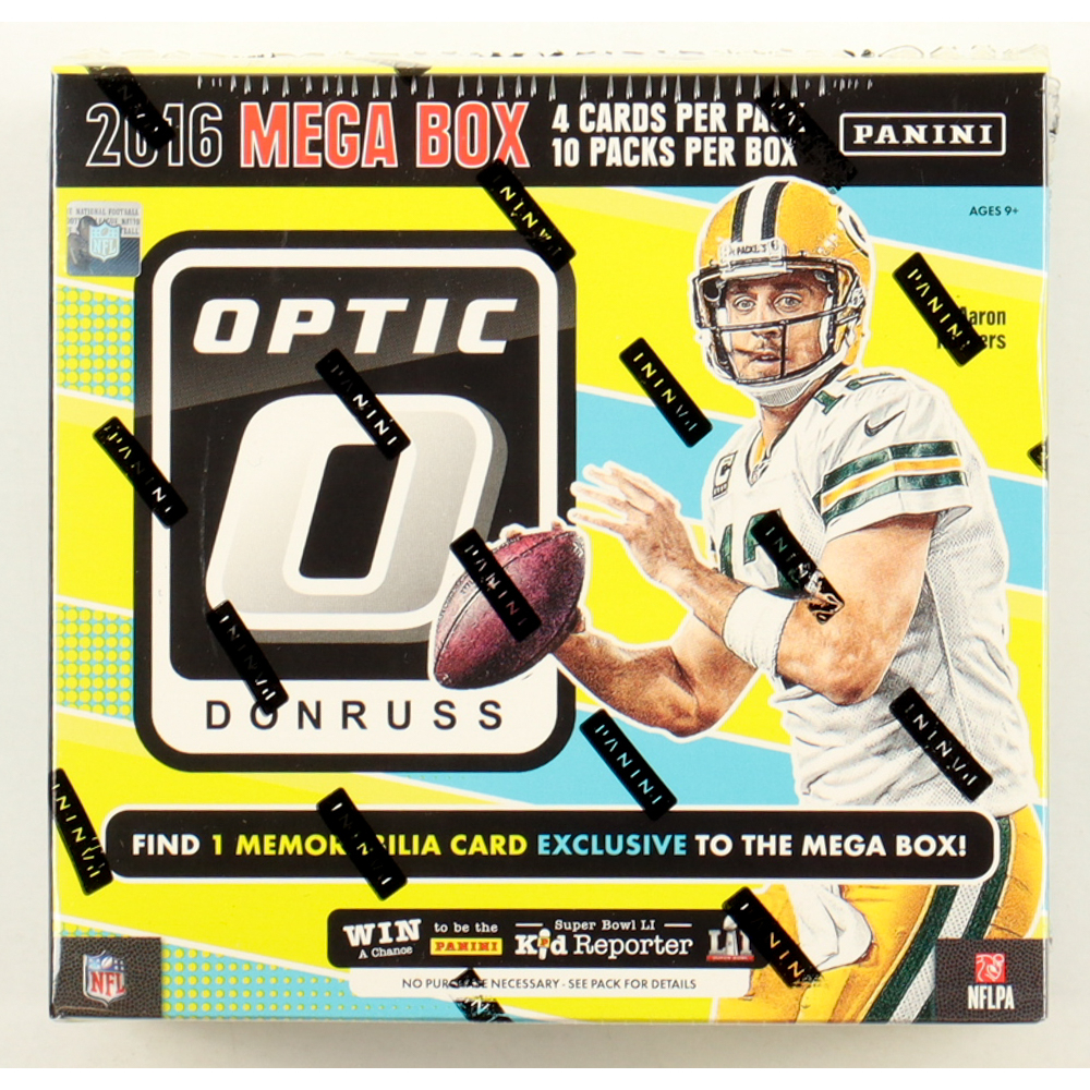 2016 Panini Donruss Optic Football Mega Box with (10) Packs | Pristine ...