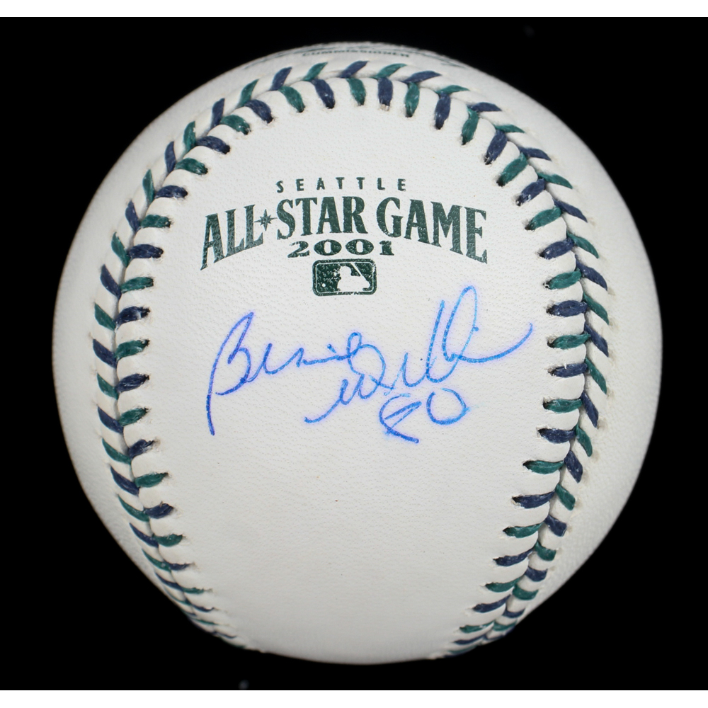 Bernie Williams Signed 2001 All-Star Game Logo Baseball (Beckett) | Pristine Auction