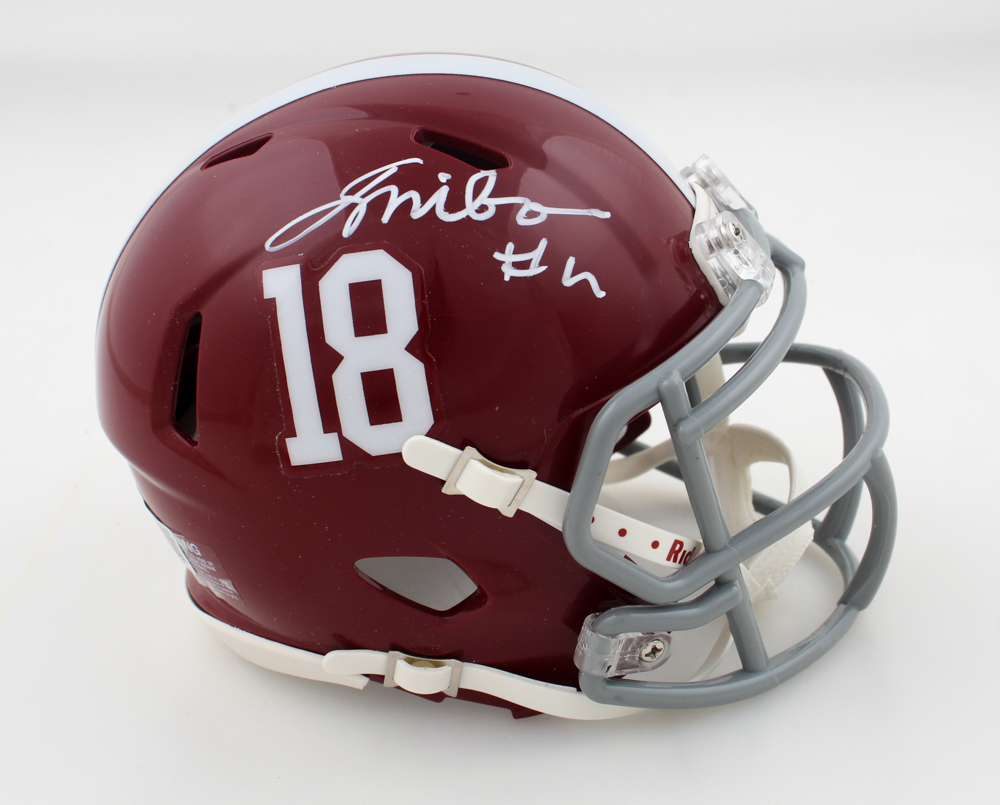 Jalen Milroe Signed Alabama Crimson Tide Speed Mini Helmet (Beckett ...
