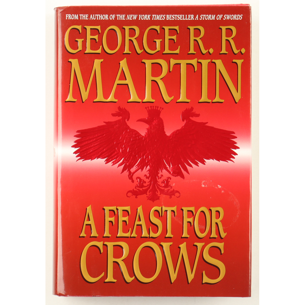 George R. R. Martin Signed "A Feast For Crows" Hardcover Book (PSA ...