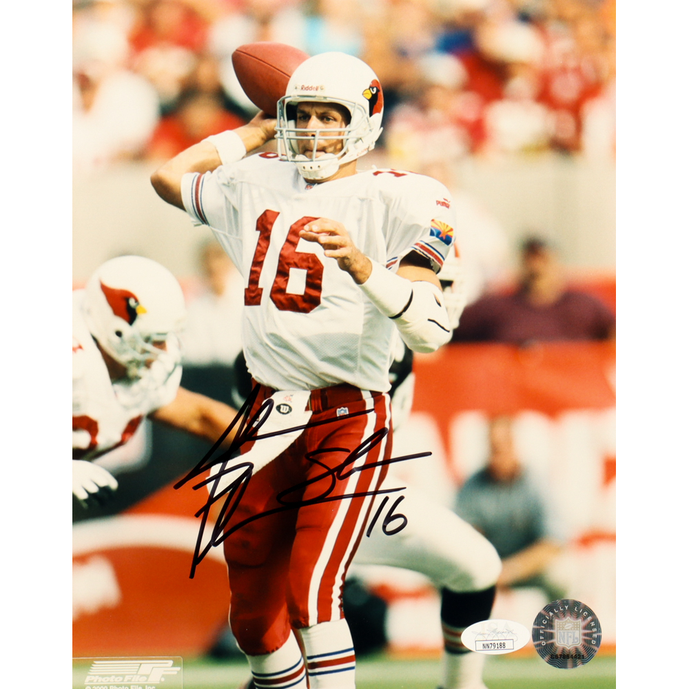 Jake Plummer Signed Cardinals 8x10 Photo Inscribed "Snake" (JSA ...