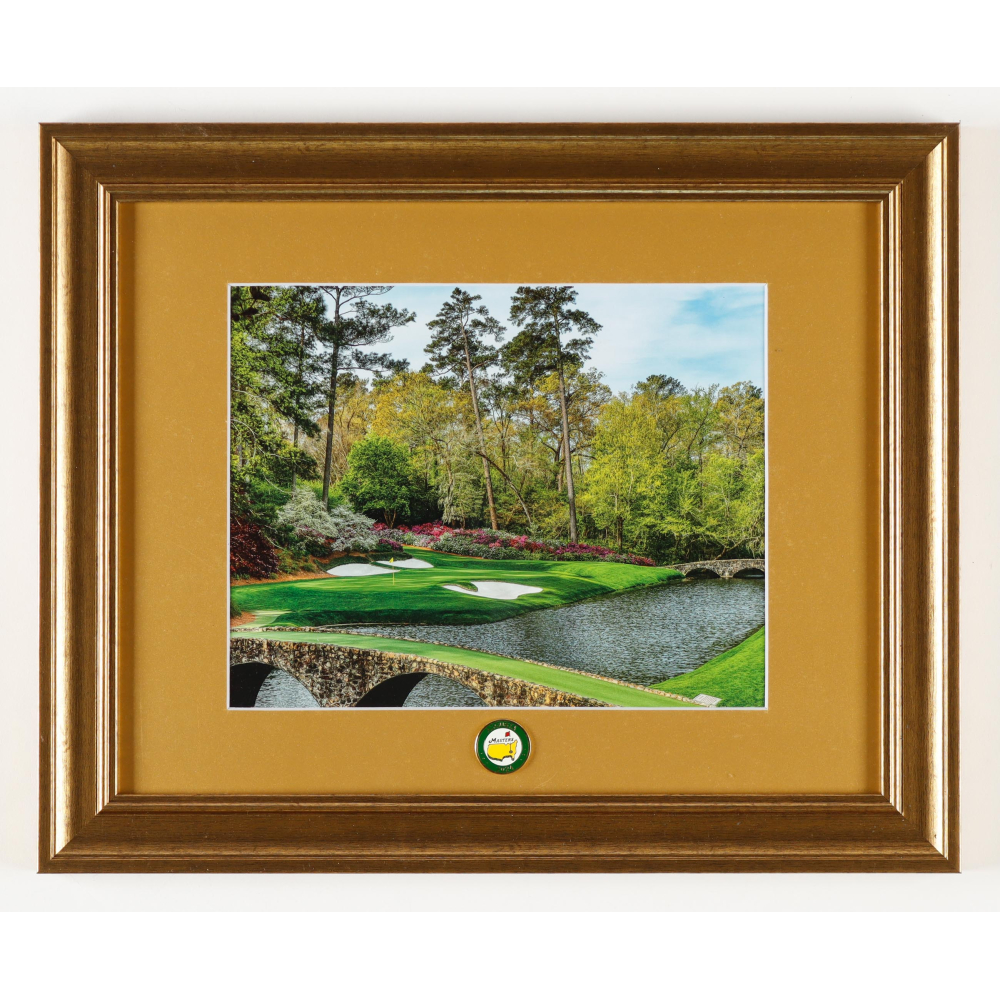 Augusta National Golf Club Custom Framed Photo Display with Official ...