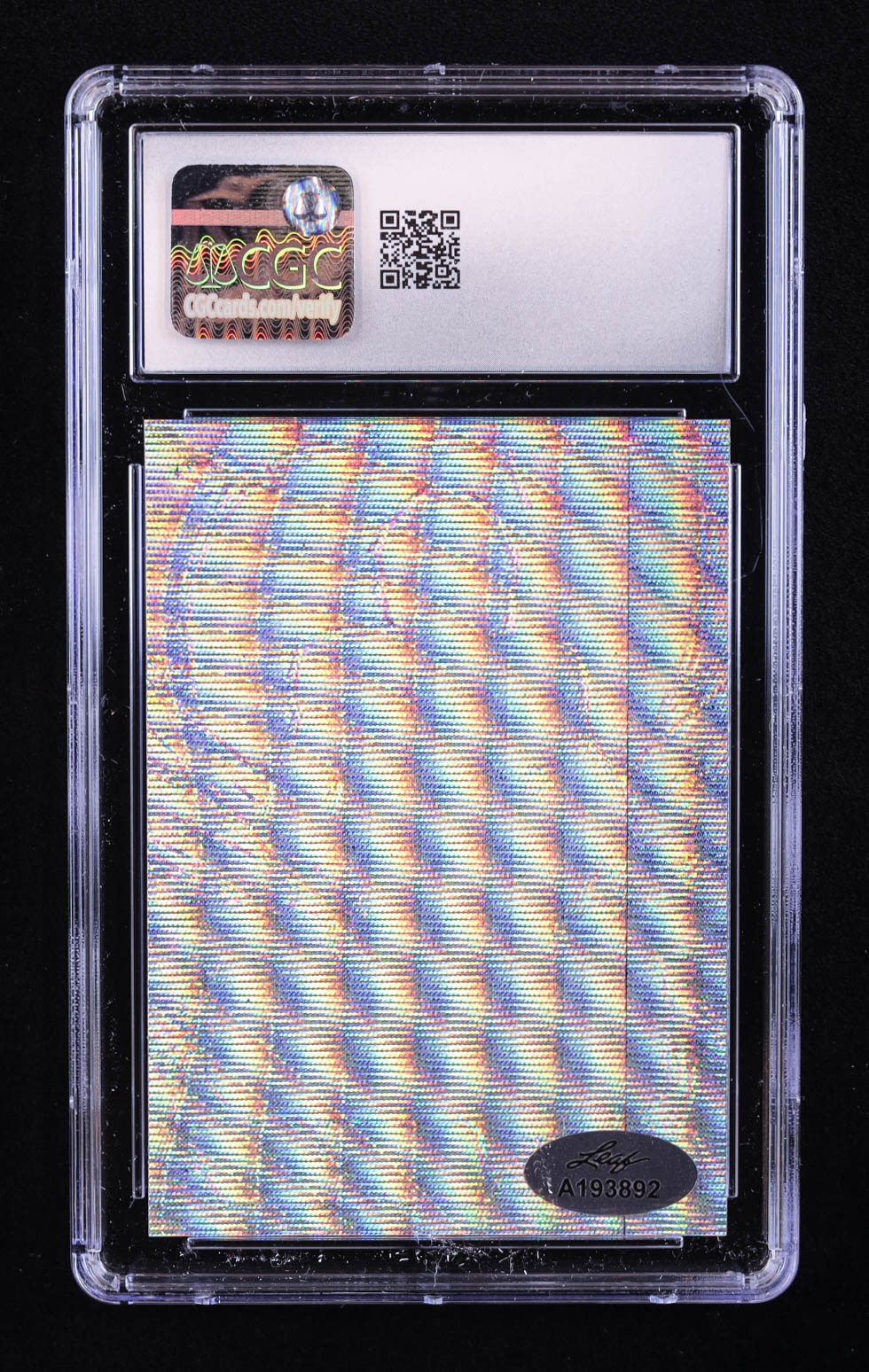 Brock Purdy 2023 Leaf Eclectic Flash of Color Autographs Wave Purple ...