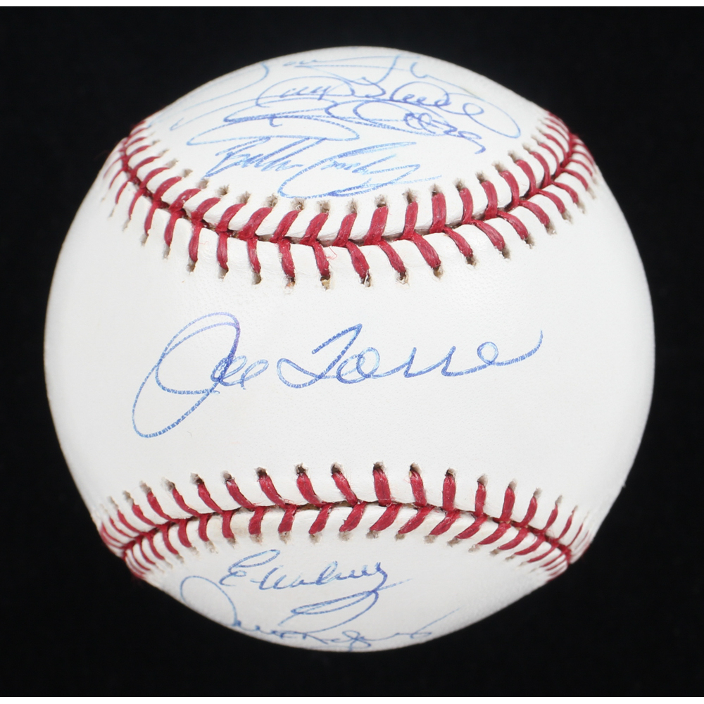 2004 New York Yankees OML Baseball Signed By (10) With Derek Jeter, Alex Rodriguez, Joe Torre ...