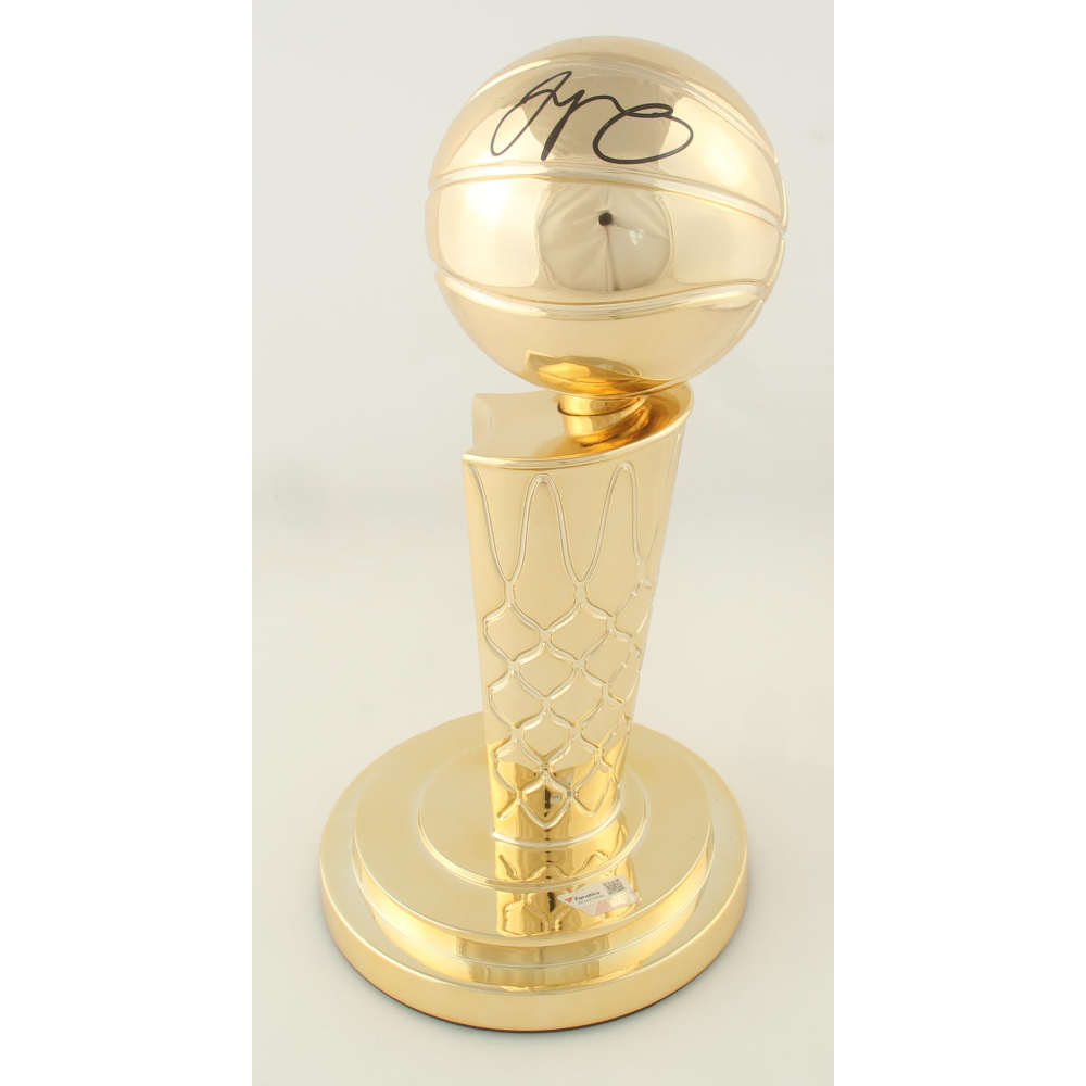 Jayson Tatum Signed 2024 12" Replica Celtics NBA Championship Trophy ...