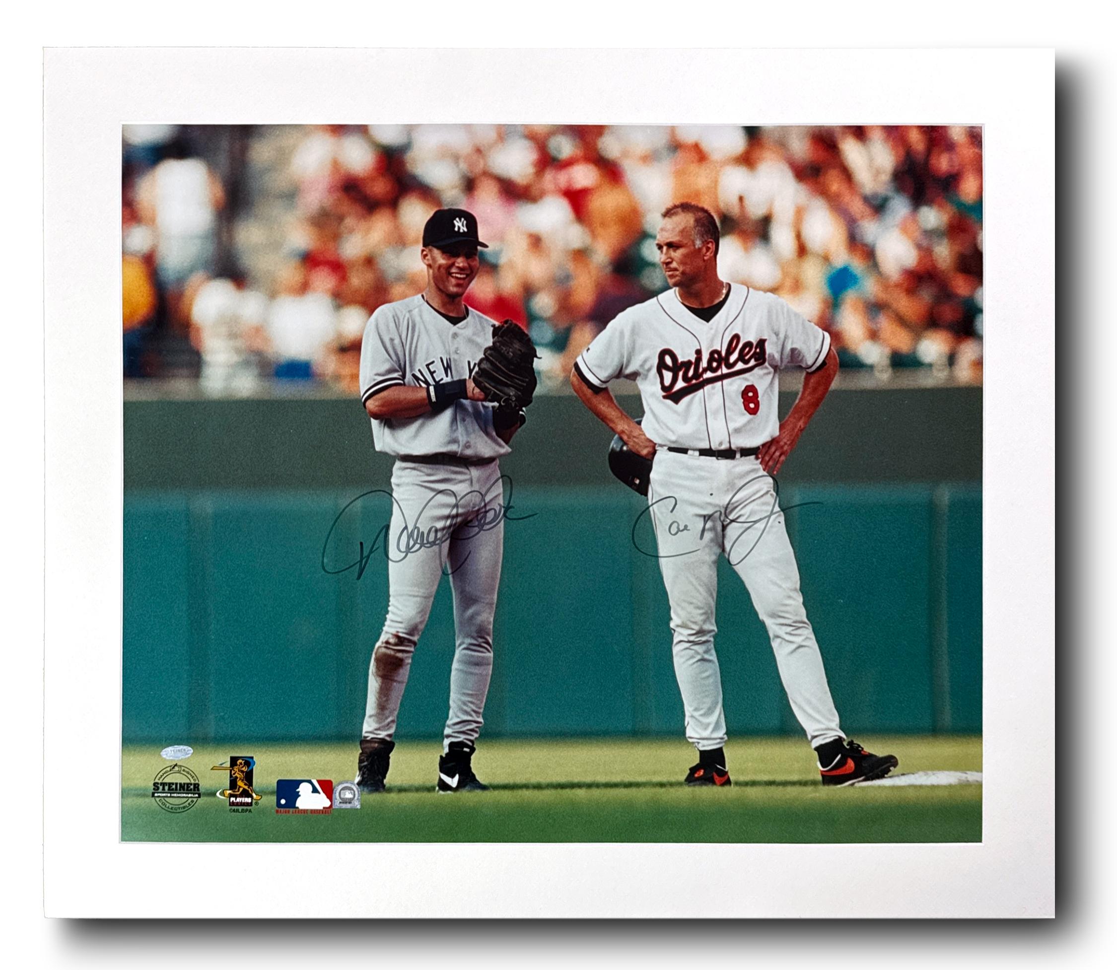 Derek Jeter & Cal Ripken Jr. Signed 20x24 Photo (Steiner & MLB ...