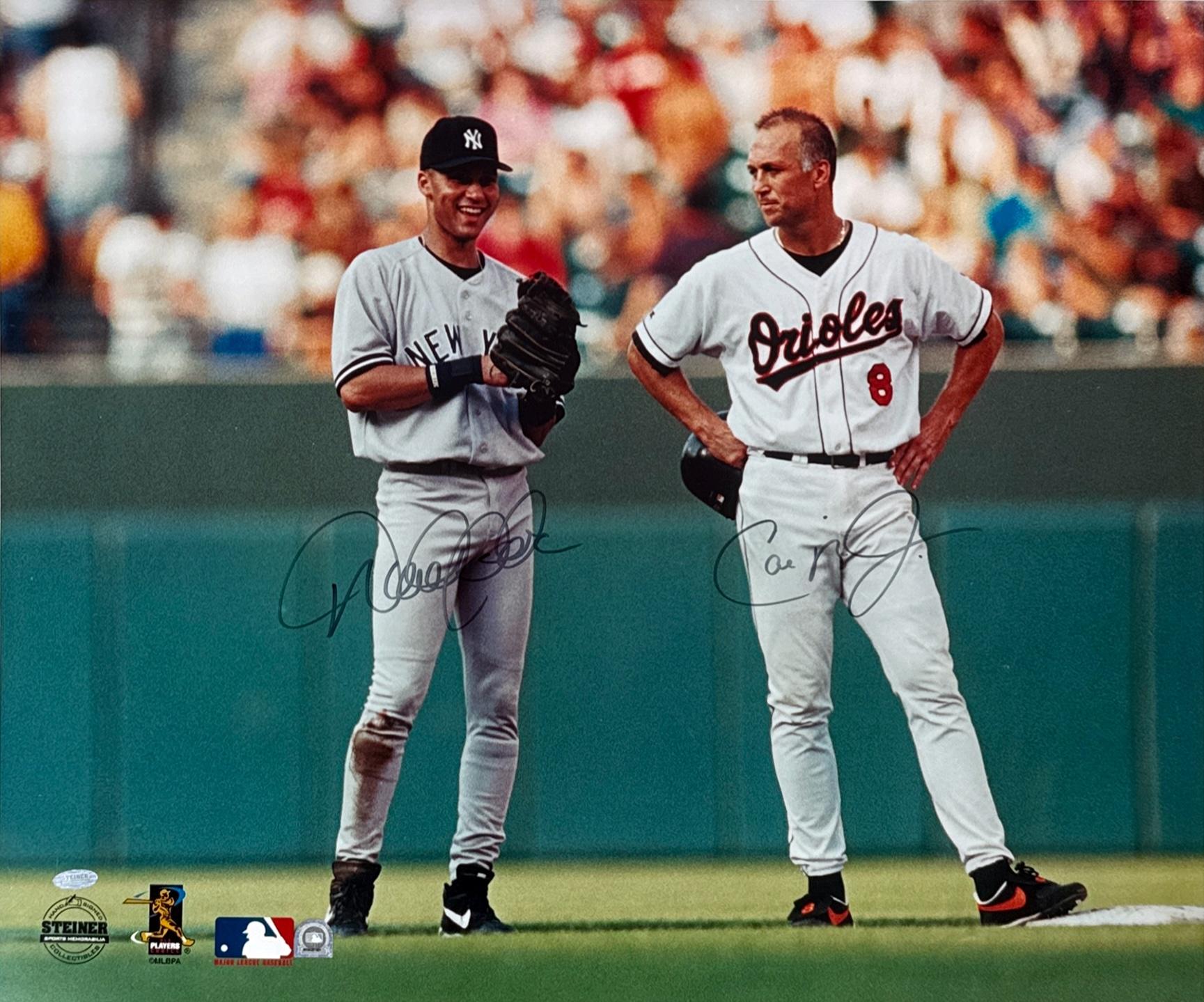 Derek Jeter & Cal Ripken Jr. Signed 20x24 Photo (Steiner & MLB ...