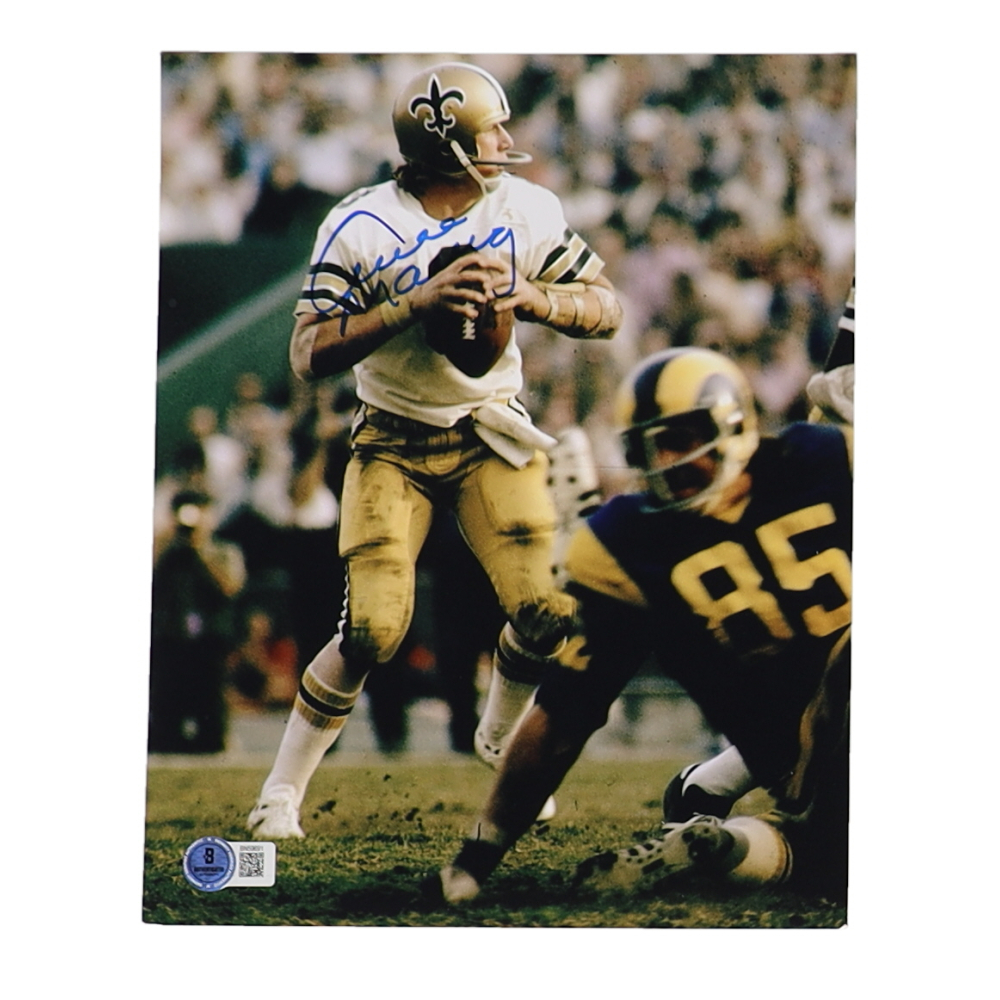 Archie Manning Signed Saints 8x10 Photo (Beckett) | Pristine Auction