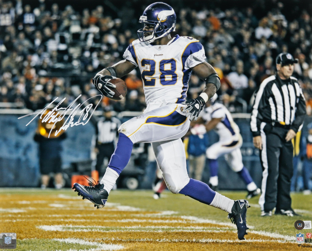 Adrian Peterson Signed Vikings 16x20 Photo (Beckett) | Pristine Auction