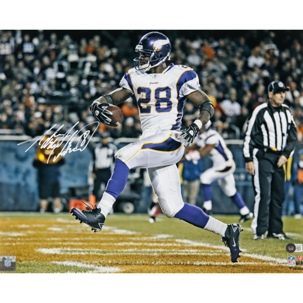 Adrian Peterson Signed Vikings 16x20 Photo (Beckett) | Pristine Auction