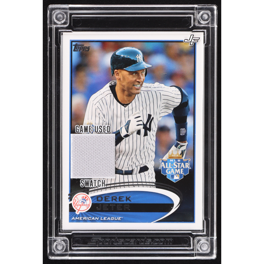 Derek Jeter 2024 Jersey Fusion Game Used Swatch #DJ614 | Pristine Auction