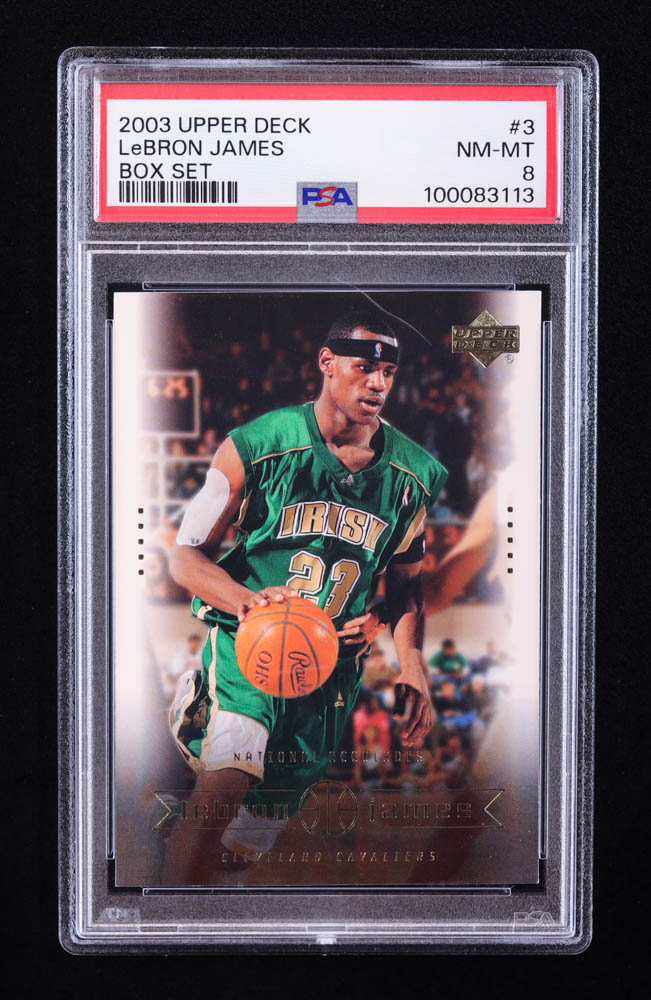 LeBron James 2003 Upper Deck LeBron James Box Set #3 RC / National ...