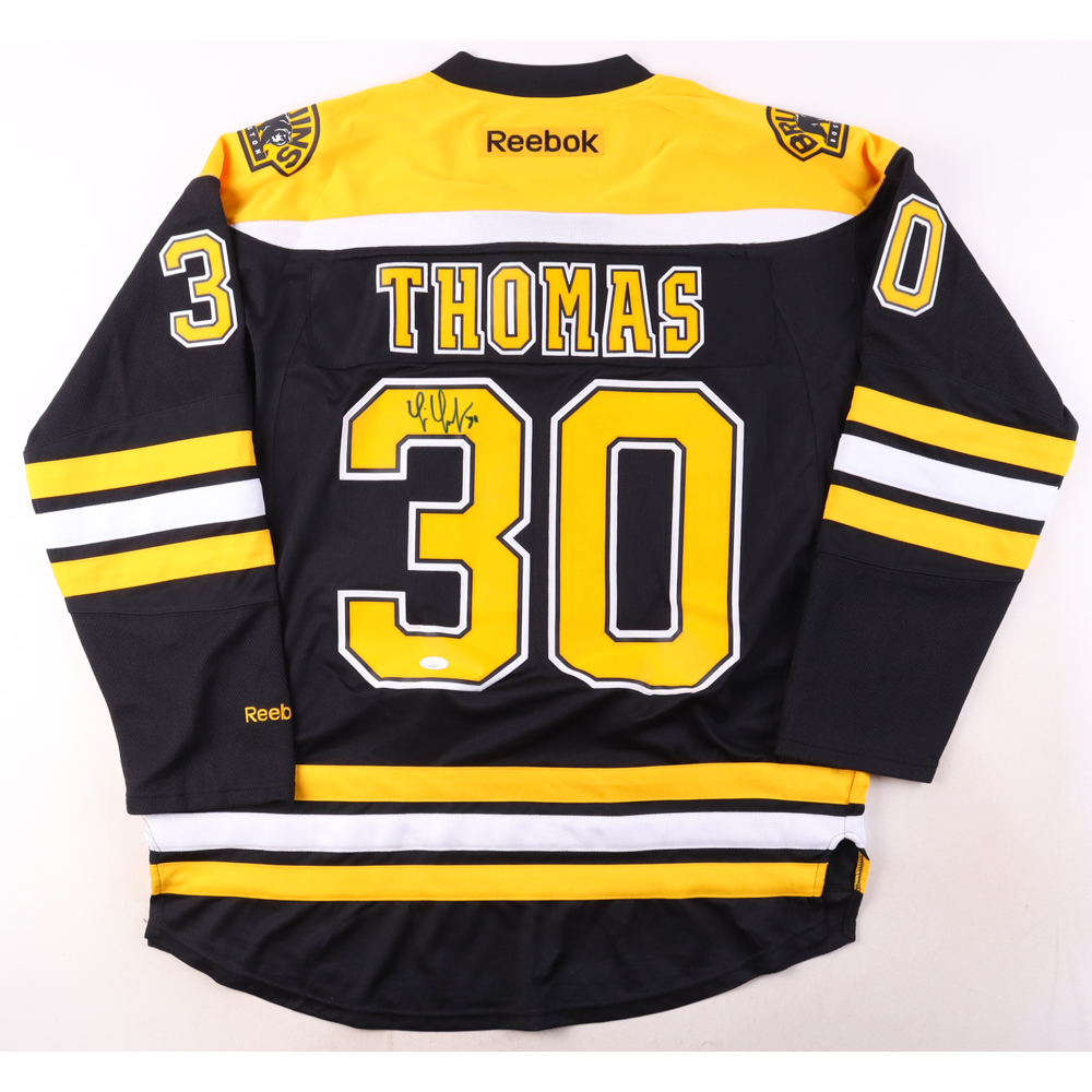 Tim Thomas Signed Bruins Jersey (JSA) | Pristine Auction