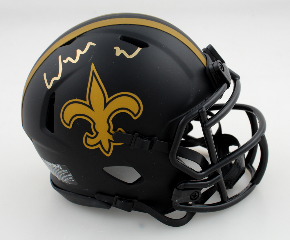 Willie Roaf Signed Saints Eclipse Alternate Speed Mini Helmet (JSA ...