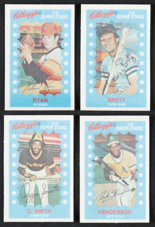 1982 Kellogg's Complete Set of (64) Baseball Cards with Nolan Ryan #11 ...
