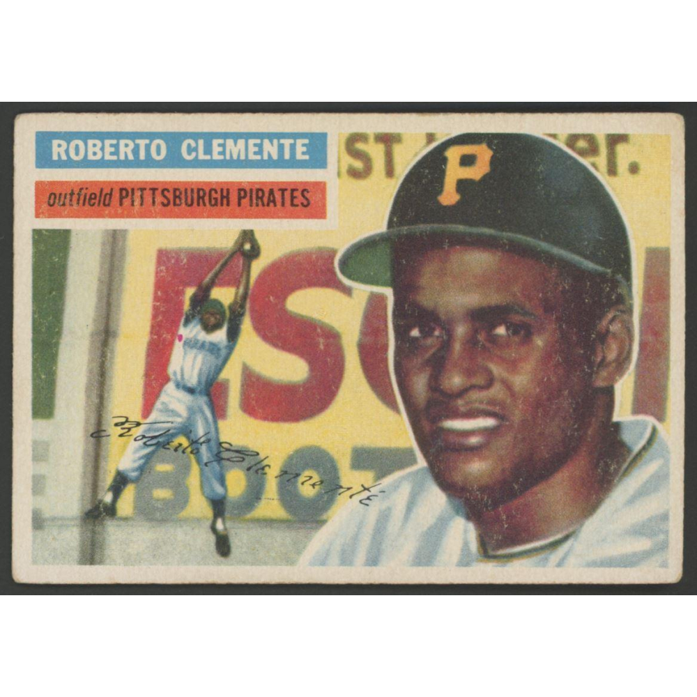 Roberto Clemente 1956 Topps #33 | Pristine Auction