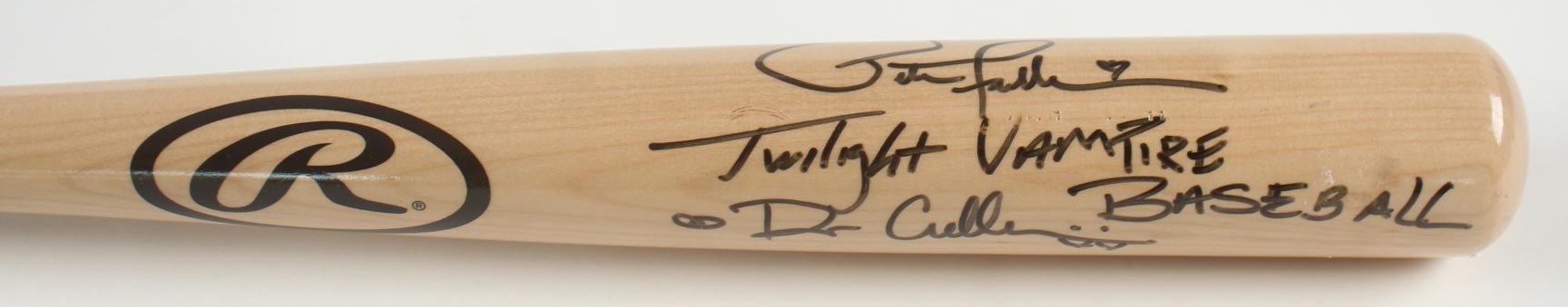 Peter Facinelli Signed "Twilight" Rawlings Baseball Bat Inscribed ...