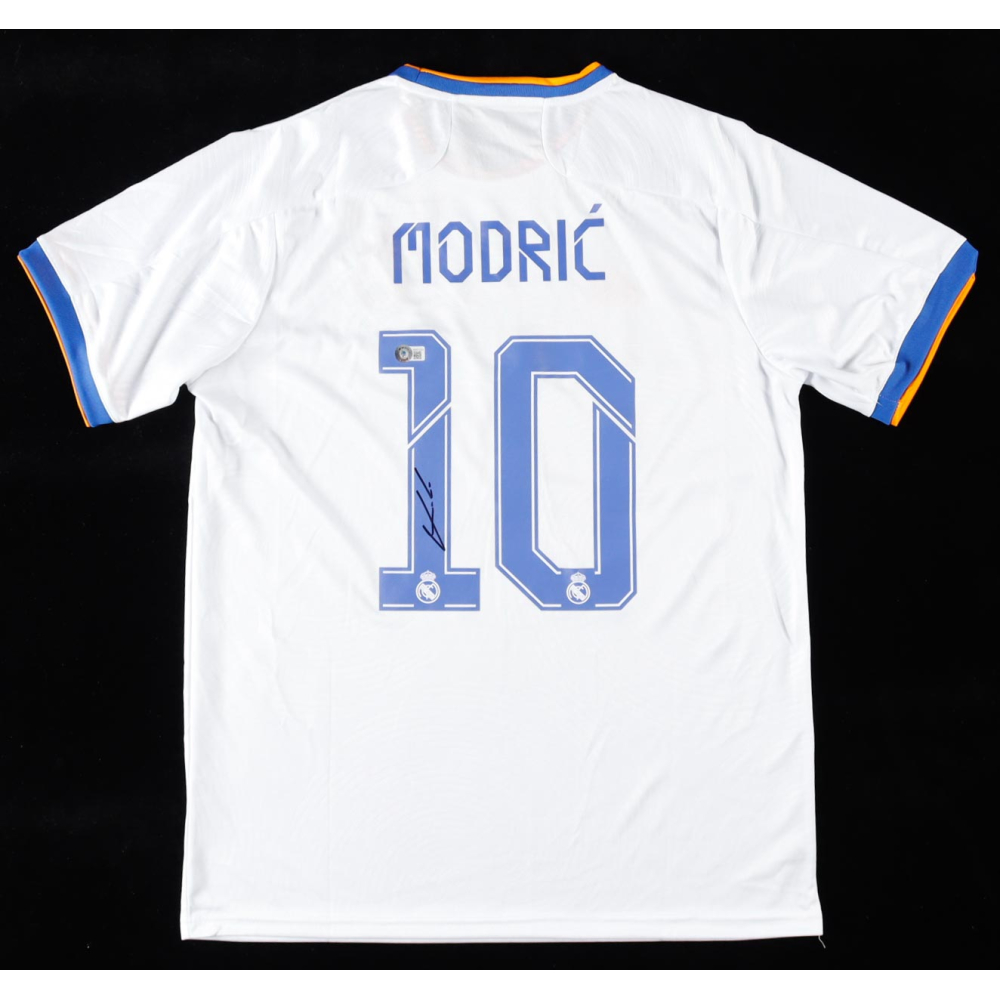 Luka Modric Signed Real Madrid Adidas Authentic Jersey (Beckett ...
