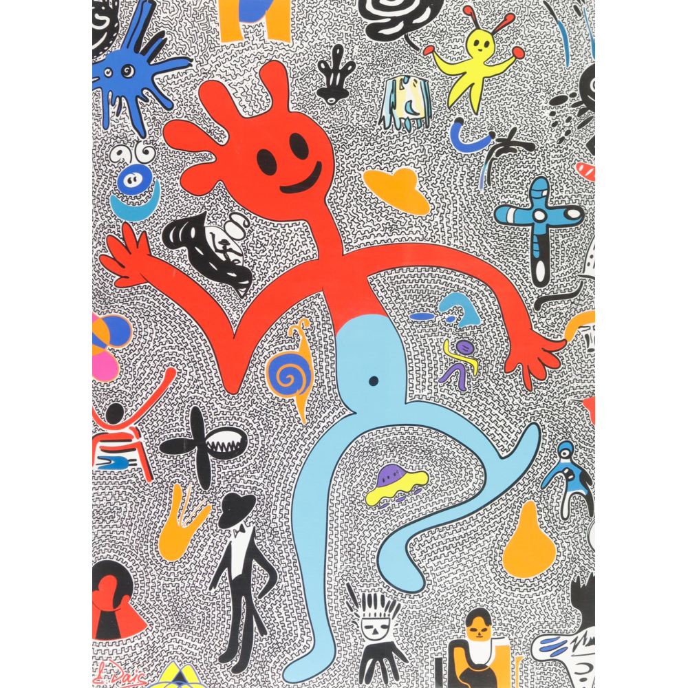 "Hoop Hero" 2024 18x24 Original Giclee Print on Photo Paper By Elena ...