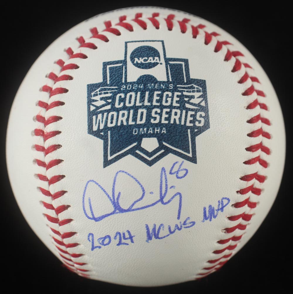 Dylan Dreiling Signed NCAA Championship 2024 Men's College World Series ...
