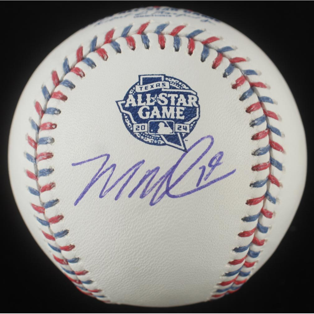 Mason Miller Signed 2024 All-Star Game Logo Baseball (Beckett ...