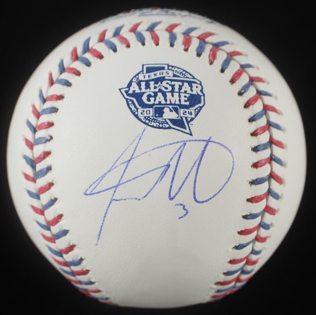 Jackson Merrill Signed OML 2024 All-Star Game Logo Baseball (Beckett) | Pristine Auction