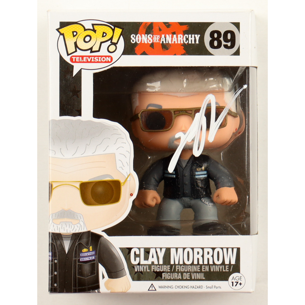 Ron Perlman Signed "Sons of Anarchy" #89 Clay Morrow Funko Pop! Vinyl Figure (ACOA) | Pristine ...