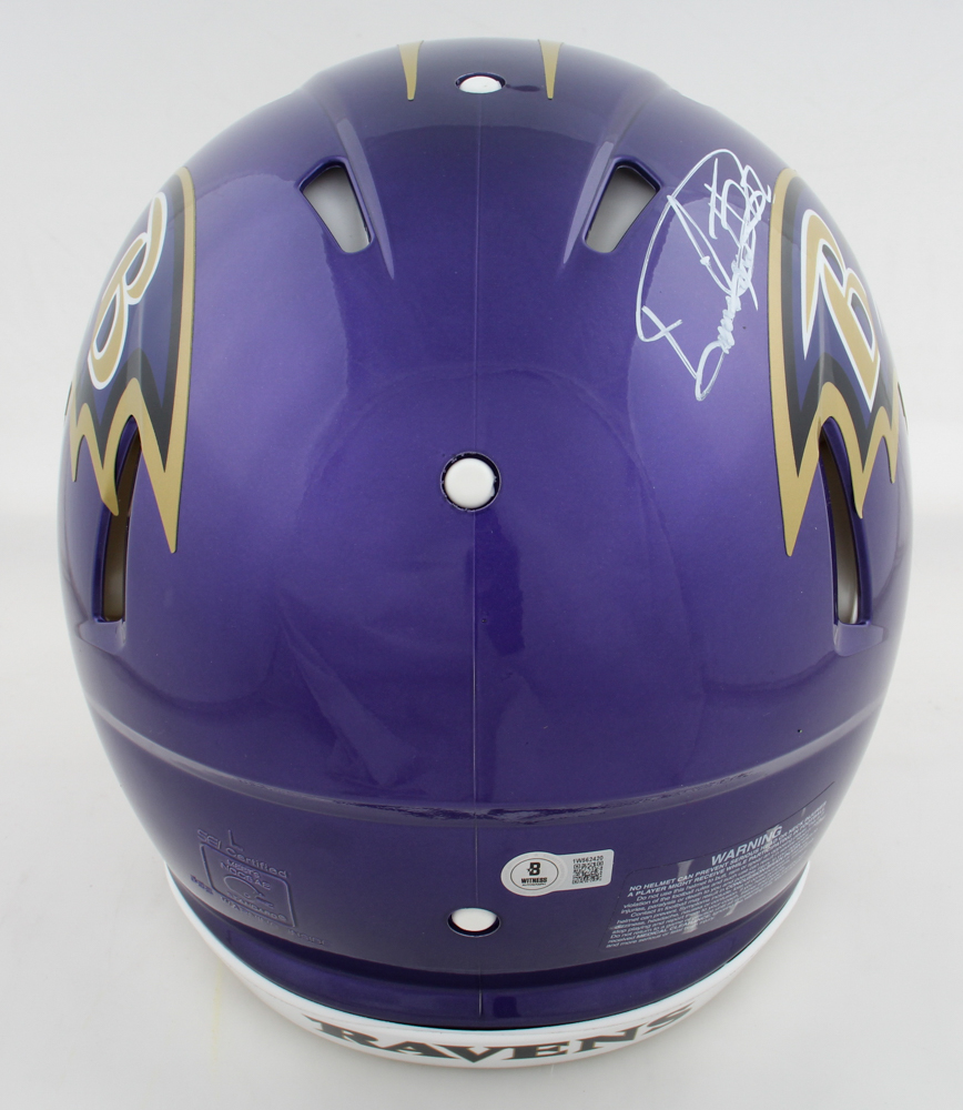 Derrick Henry Signed Ravens Full-Size Authentic On-Field Flash ...