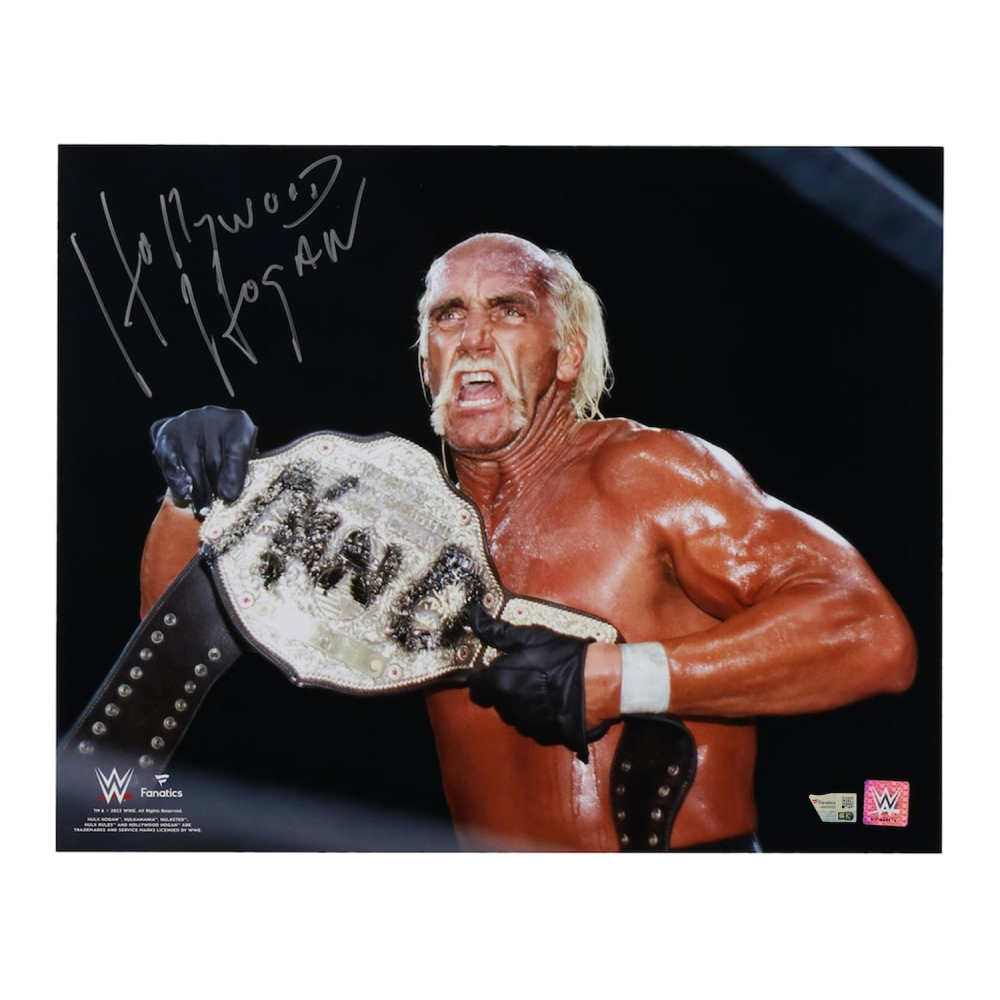 "Hollywood" Hulk Hogan Signed WWE 16x20 Photo (Fanatics) | Pristine Auction