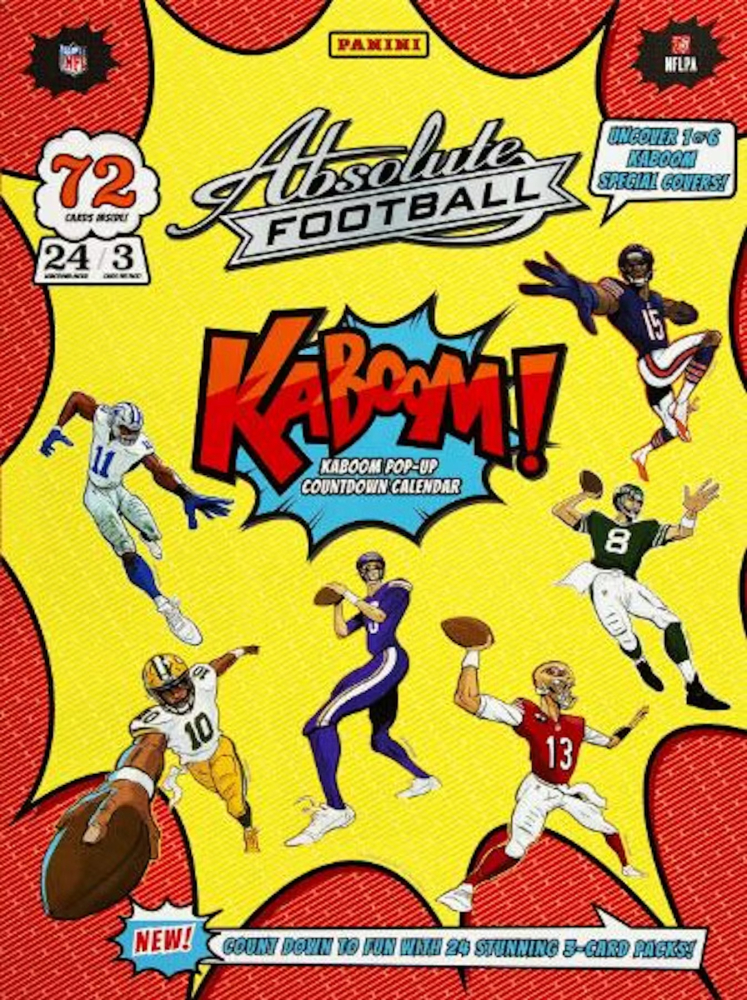 2024 Panini Absolute Football Countdown Calendar Factory Sealed Box ...
