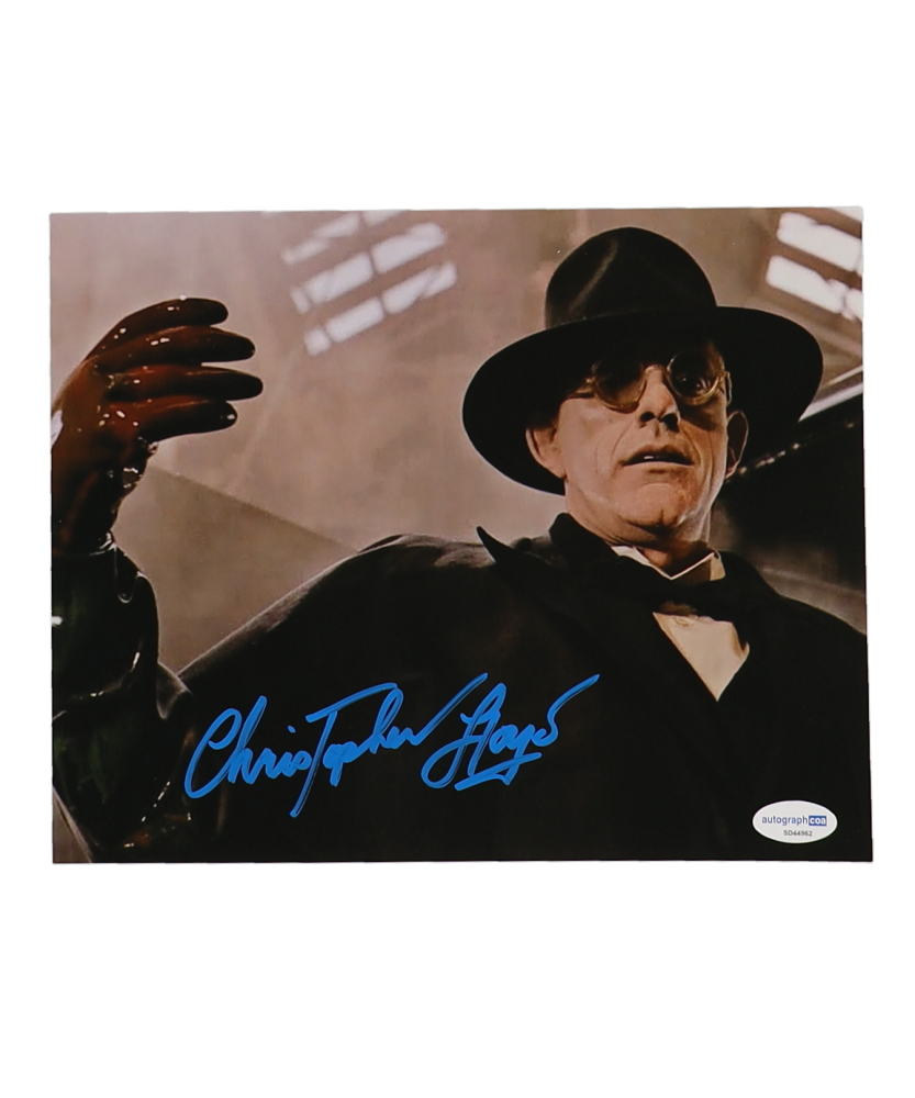 Christopher Lloyd Signed "Who Framed Roger Rabbit" 8x10 Photo ...