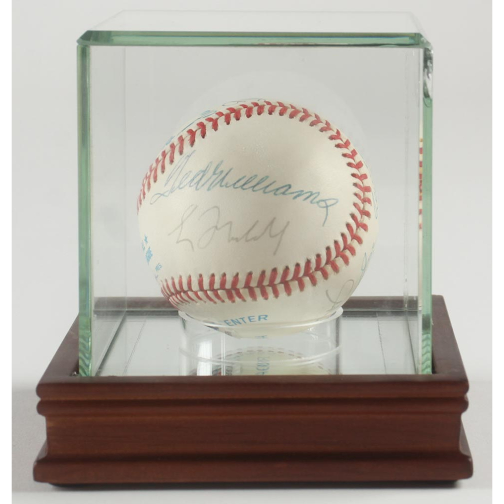 Baseball Legends OAL Baseball Signed by (12) With Ted Williams, Greg ...