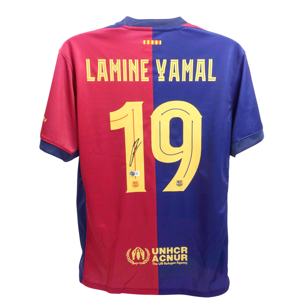 Lamine Yamal Signed Jersey (Beckett) | Pristine Auction