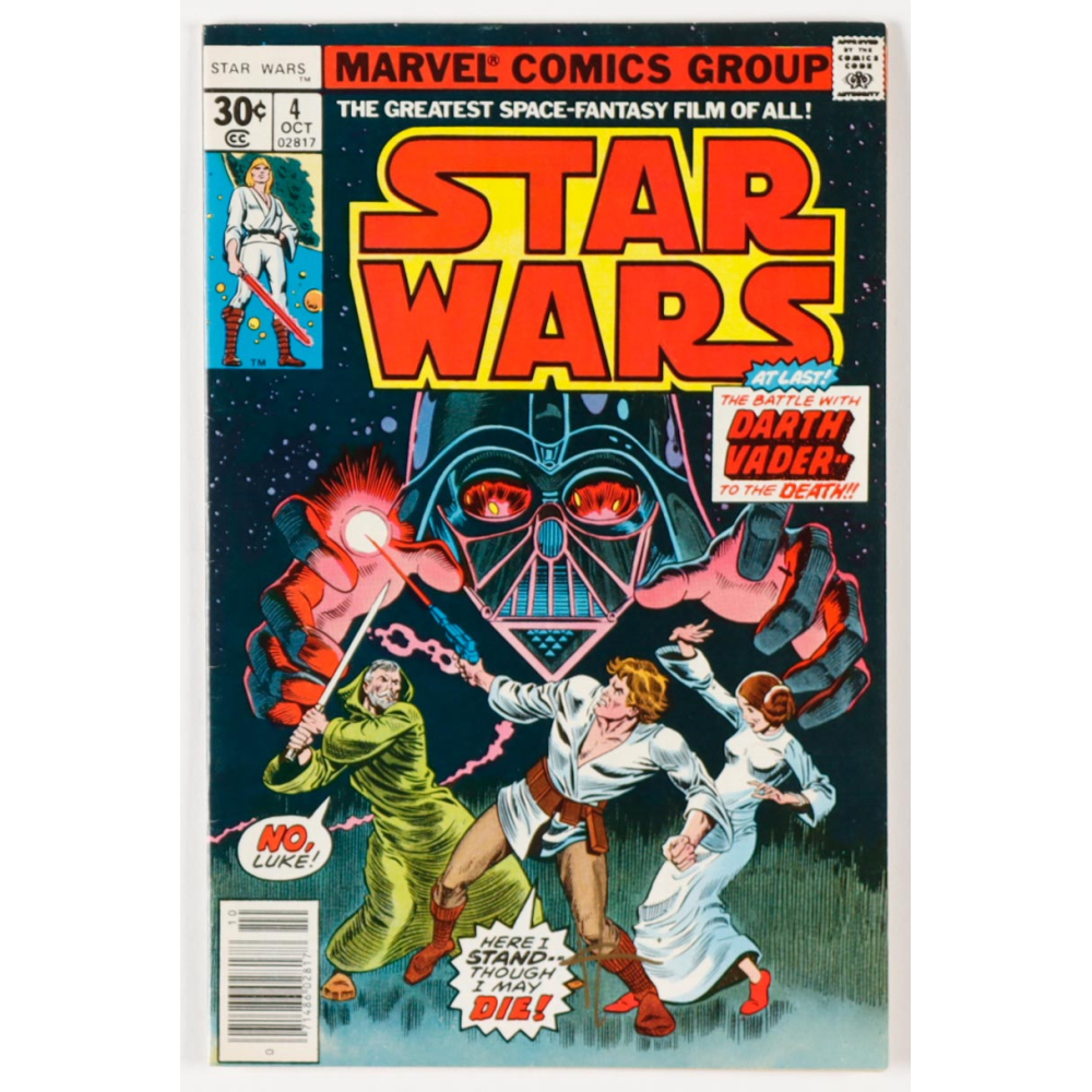 1976 "Star Wars" Issue #4 Marvel Comic Book | Pristine Auction