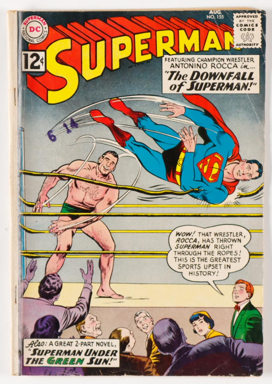1962 "Superman" Issue #155 DC Comic Book | Pristine Auction