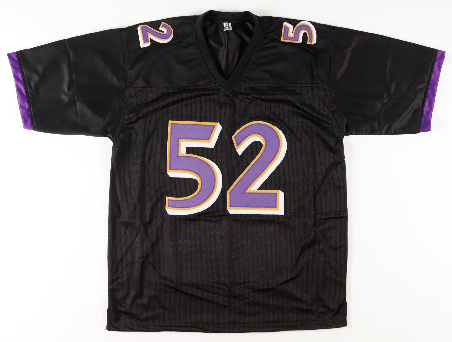 Ray Lewis Signed Career Highlight Stat Jersey (JSA) | Pristine Auction