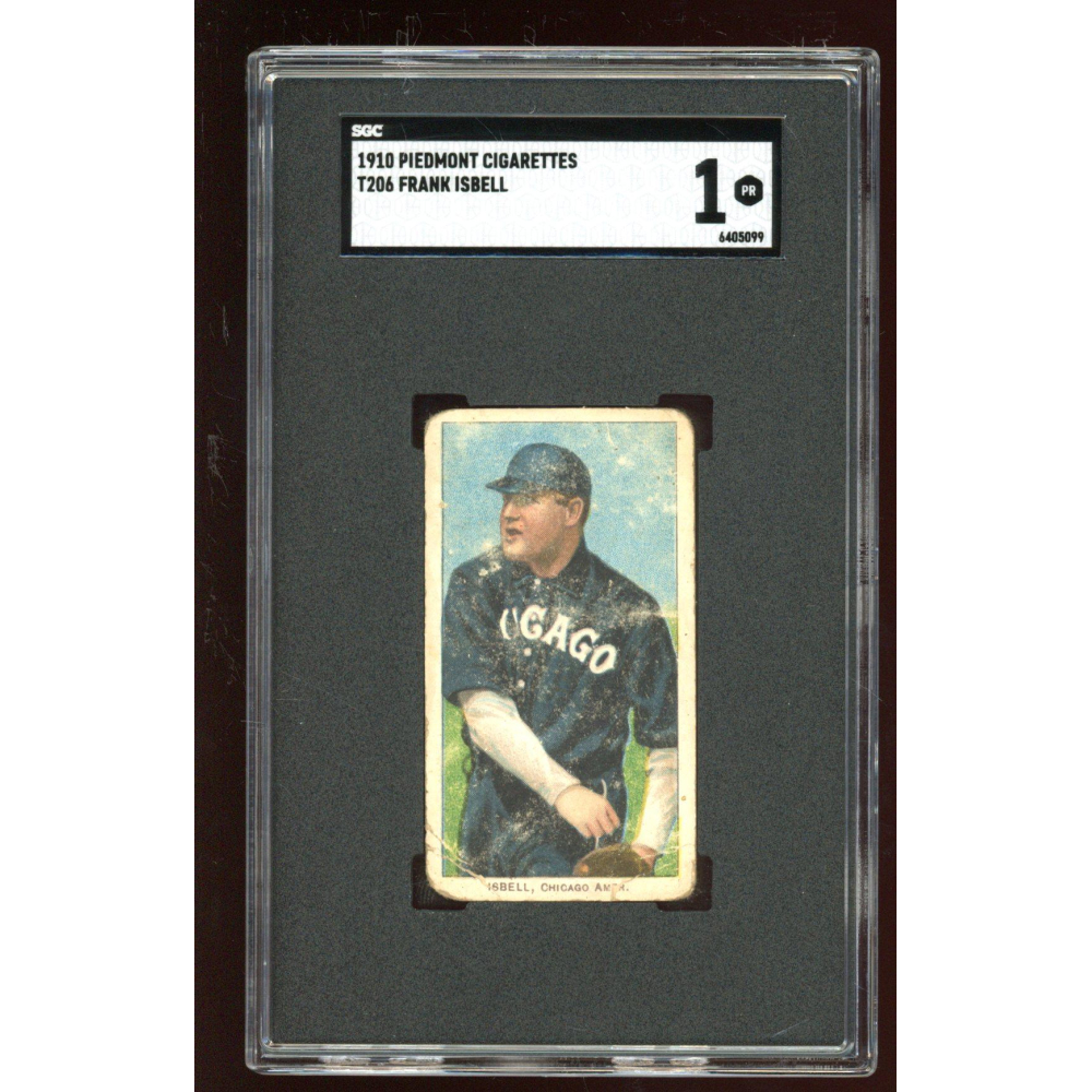 Frank Isbell T206 Piedmont Cigarettes (SGC 1) | Pristine Auction