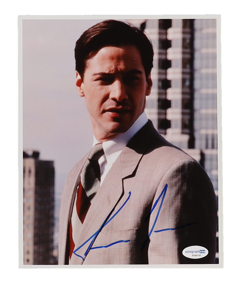 Keanu Reeves Signed "The Devil's Advocate" 8x10 Photo (AutographCOA ...