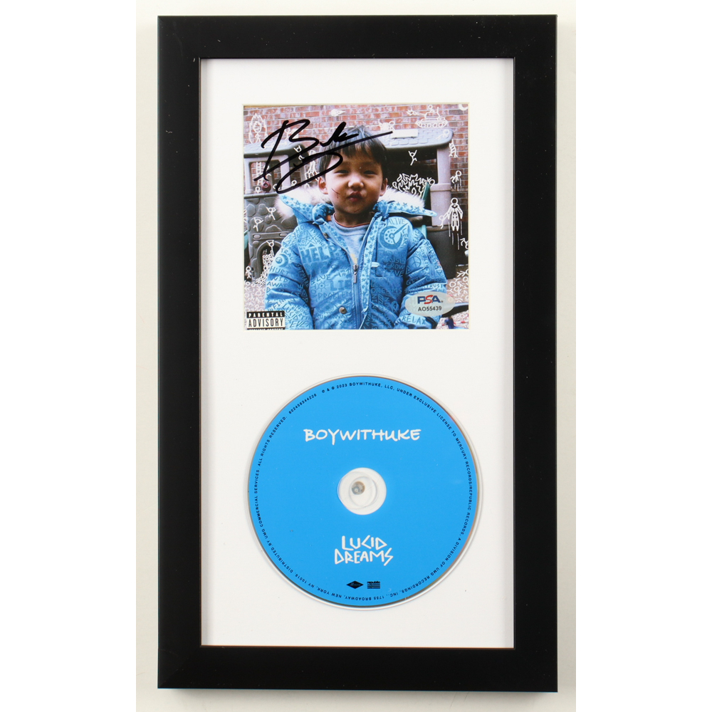 BoyWithUke Signed "Lucid Dreams" Custom Framed CD Album Insert Display ...